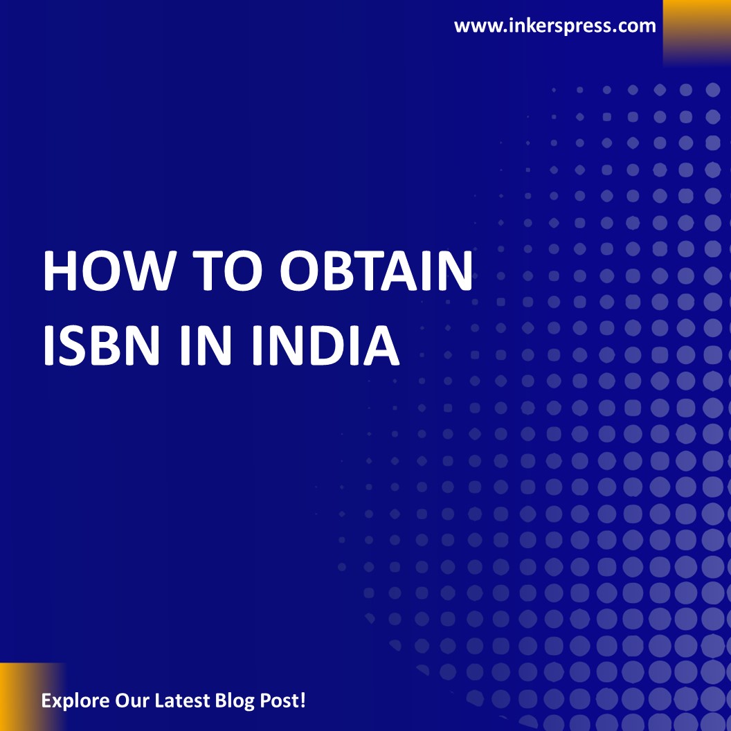 How To Obtain ISBN In India - Inkerspress